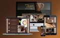 Cafe Coffee House - Coffee, Tea, Beverages, Soft Drinks Shop PSD Template
