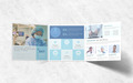Vallen Medical & Hospital Square Trifold Brochure Corporate Identity ...