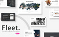 Fleet v.2- Creative Presentation PowerPoint Template #74779