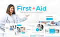 First Aid Medical Presentation PowerPoint Template #86955