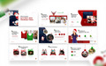 Christmas Times Presentation PowerPoint Template #91835
