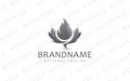 Maple Flame Logo Template #68474
