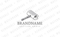 Document Gavel Logo Template #76490