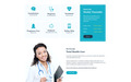 Medical Services Clinic Website Template for Healthcare Establishments
