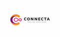 Connecta C Letter Logo Template #75351