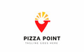 Pizza Point Logo Template #76520
