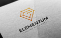 Elementum E Letter Logo Template #78858 - TemplateMonster