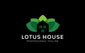 Lotus House Logo Template #86782