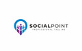 Social Point Logo Template #88737