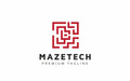 Maze Tech Logo Template #96885