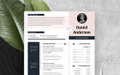Creative Modern Resume Cv Template With Ms Word, Apple Pages ...