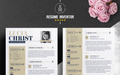 Lucia Resume Template #74561