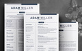 Adam Miller Clean & Creative Resume Template