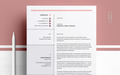Rose Resume Template #76563