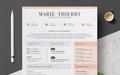 Marie Resume Template #79263