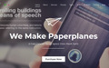 Paperplane - Creative OnePage Joomla Template #97507