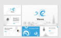 Wavez PowerPoint Template #89805