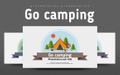 Go Camping PowerPoint Template #100388