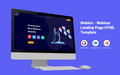 Webino - Webinar Landing Page Website Template #144038