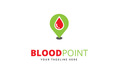 Blood Point Logo Template #68427