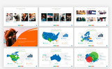 Global Presentation PowerPoint Template #69775
