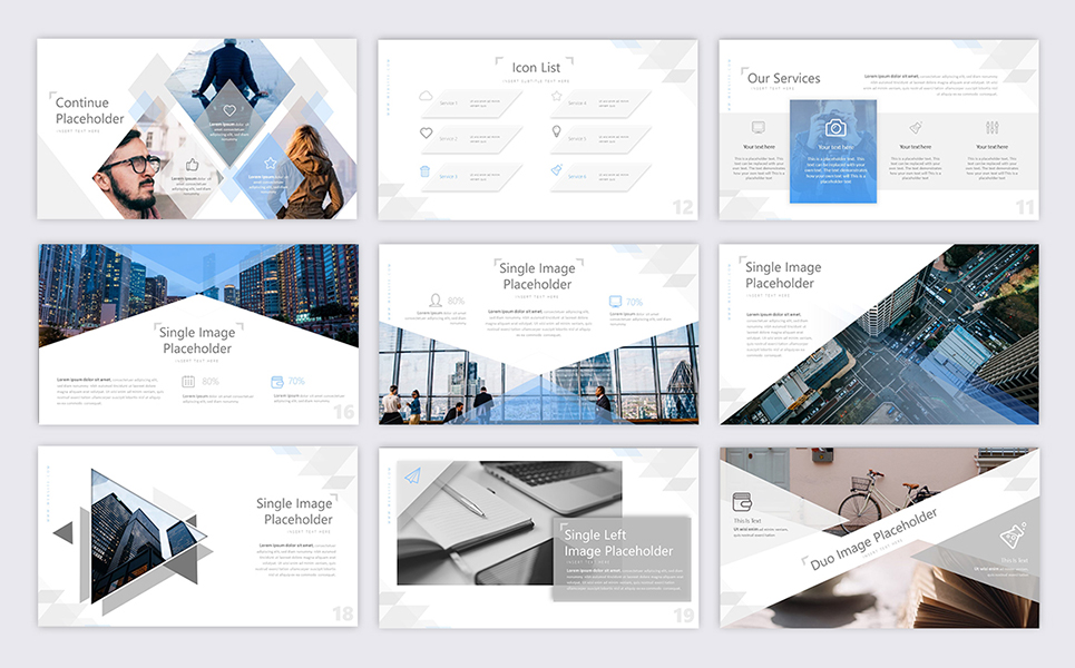 Exclusive - PowerPoint Template #74594