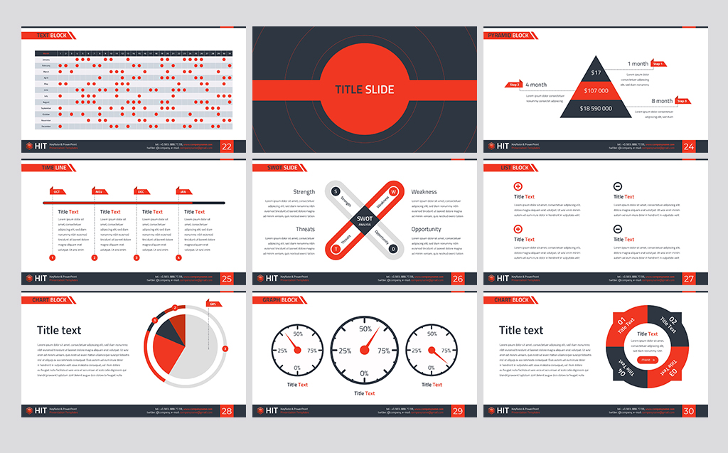 HIT - Professional PowerPoint Template #71325