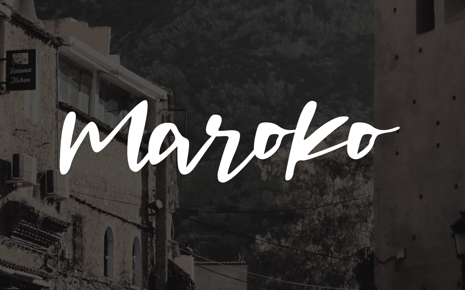 Download Maroko Font - Шрифт на тему графика