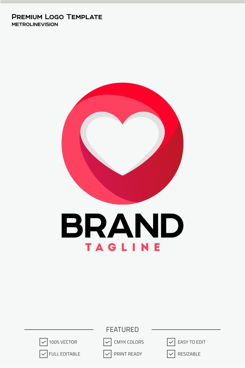 Heart Logo Template #70872