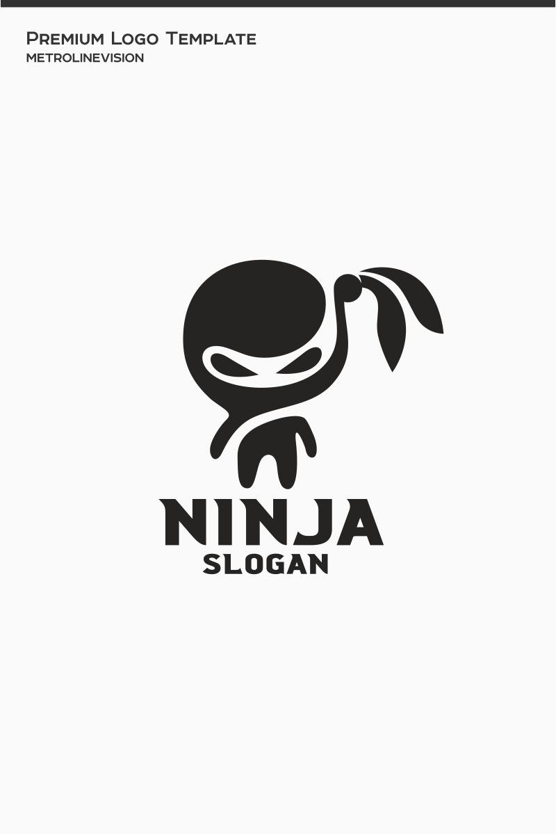 Ninja Logo Template #77303