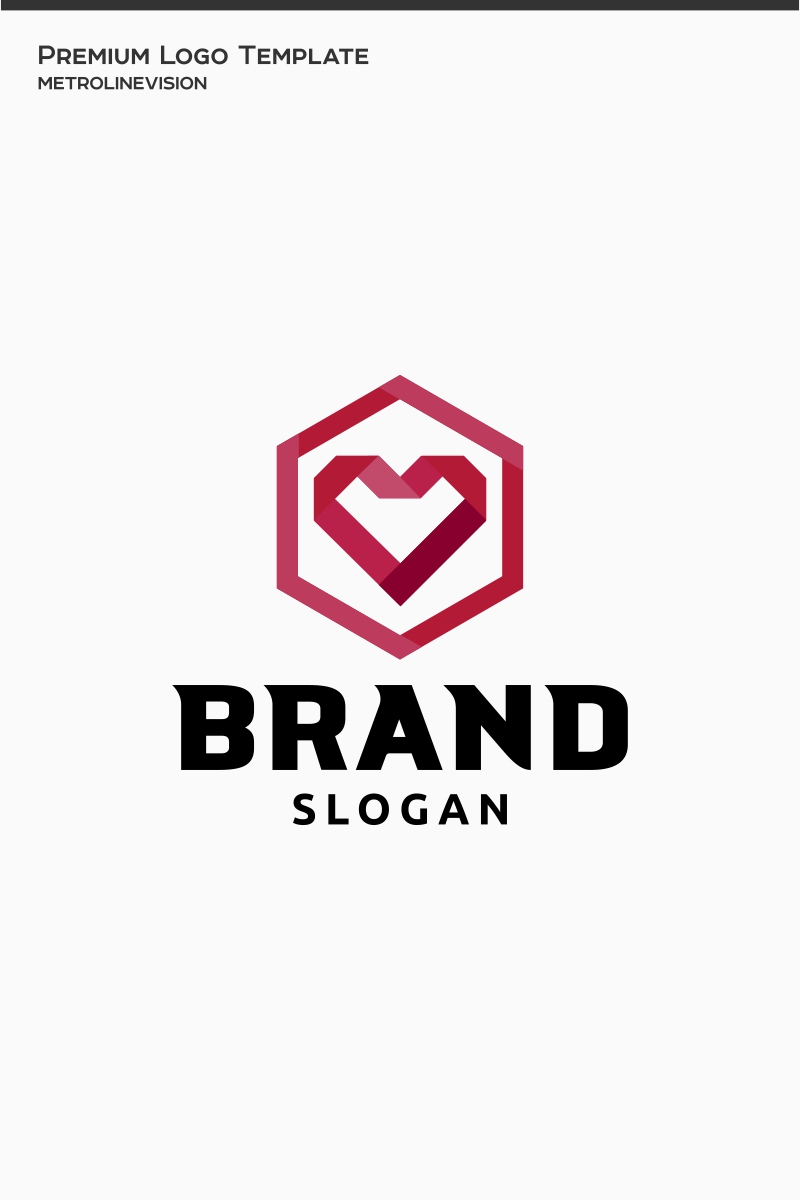 Hear Brand Logo Template #77680