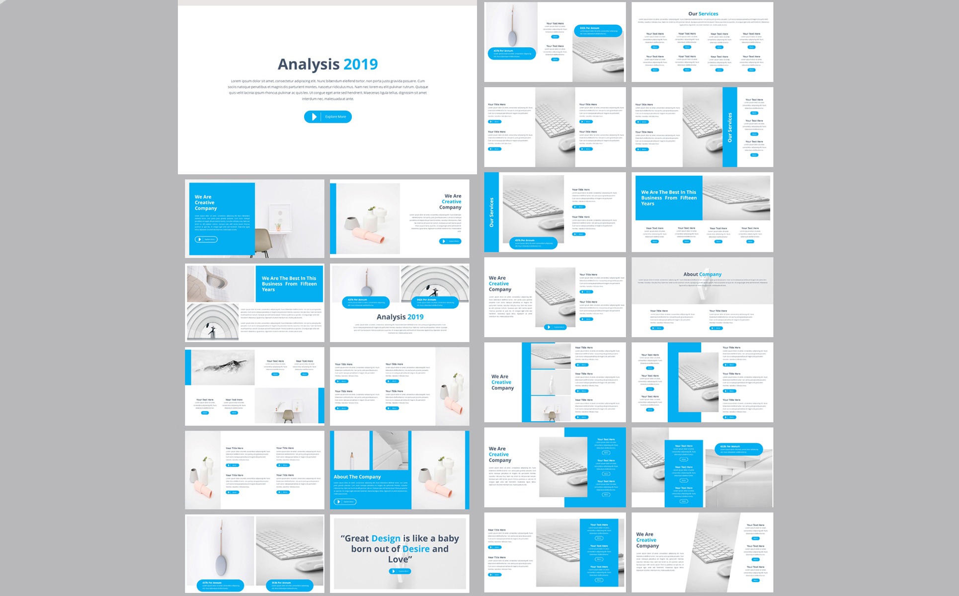 Analysis 2020 PowerPoint Template #80944
