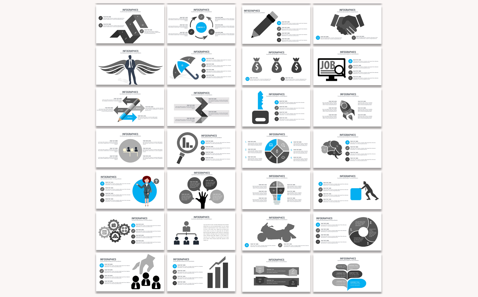 Market Trend PowerPoint Template #81173