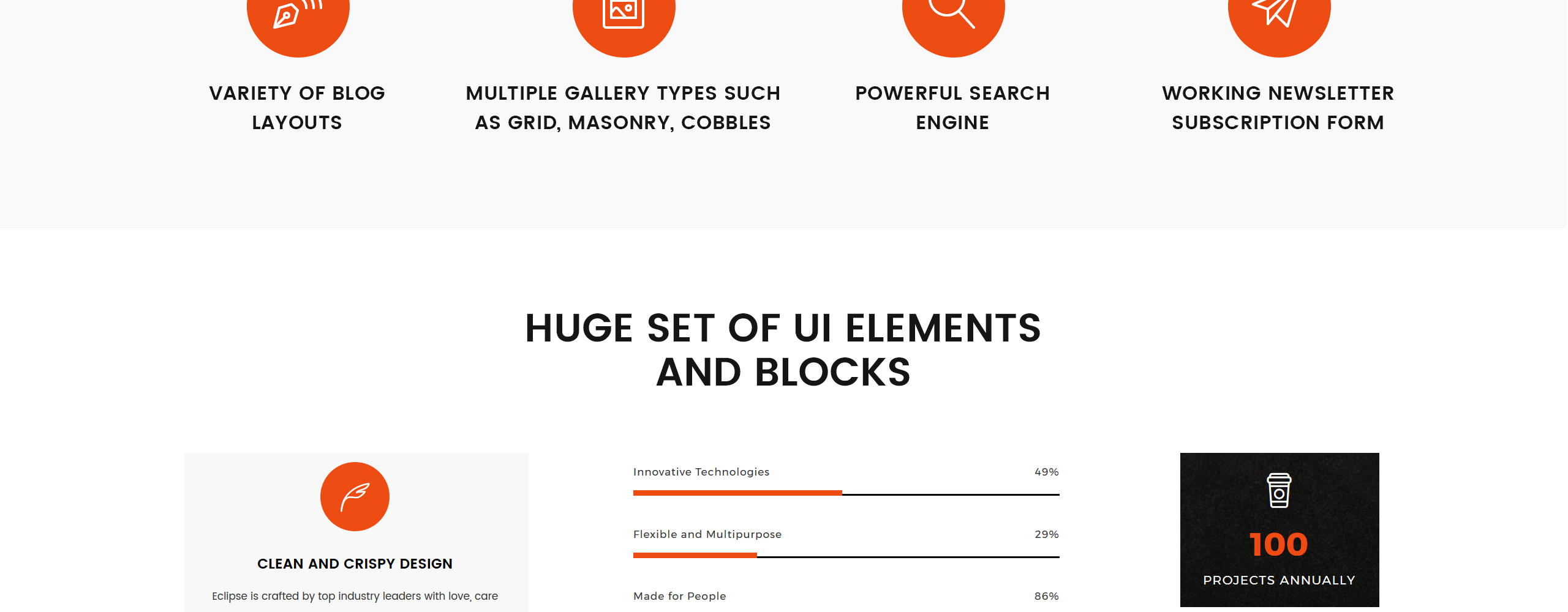 Eclipse Multipurpose HTML5 Template