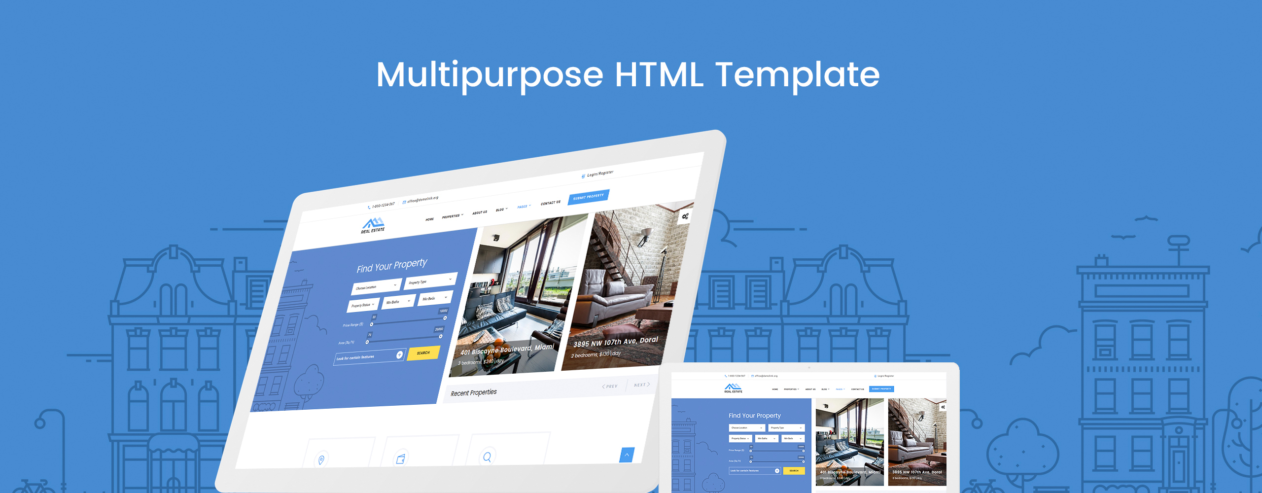 Real Estate Multipurpose HTML Template