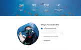 Divers Multipage HTML Template