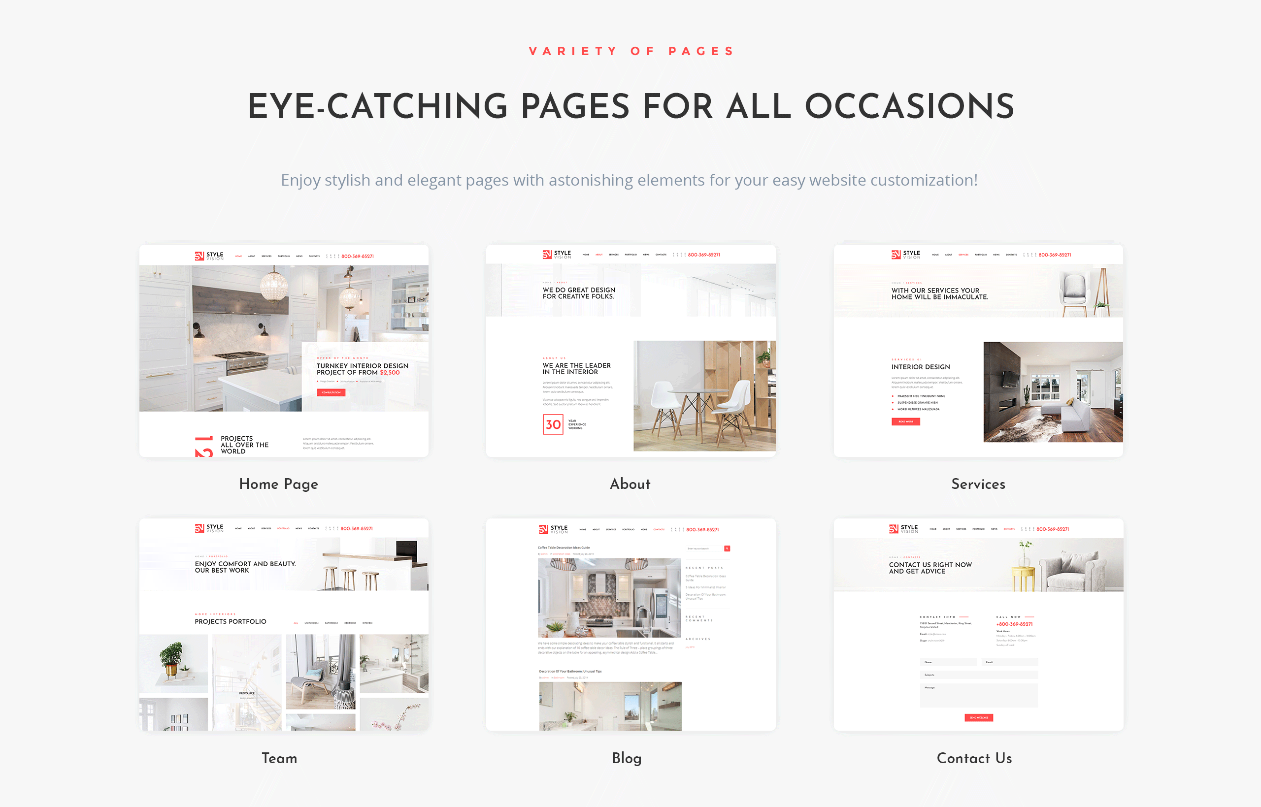 Style Vision – Interior Design Multipurpose Modern Elementor WordPress ...