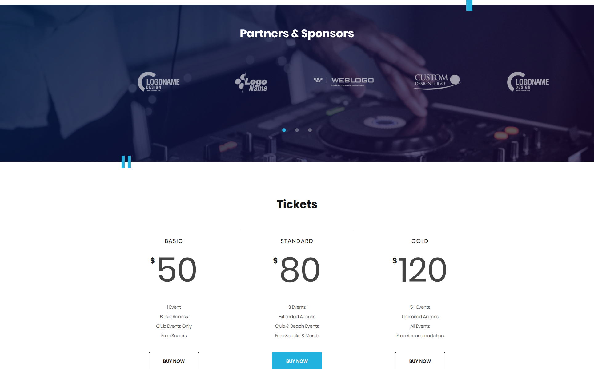 djBit HTML Template