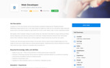 Jobster - Job Board bootstrap Website Template #71496