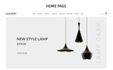 Lucent Light Store Responsive Store OpenCart Template #71991