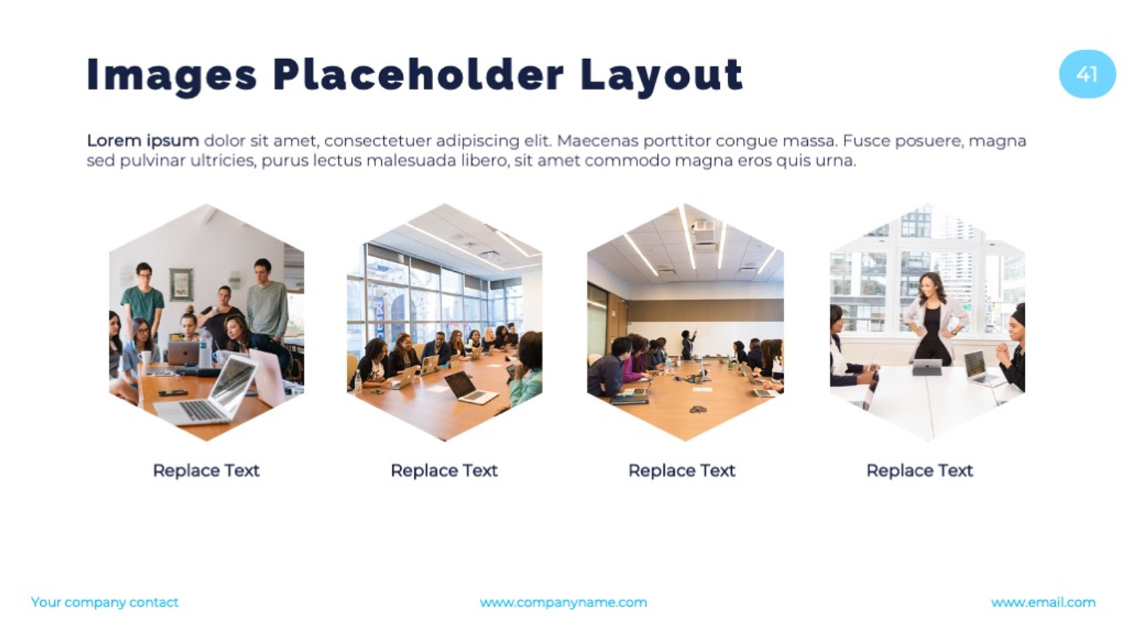 Razka Simple Presentation PowerPoint template