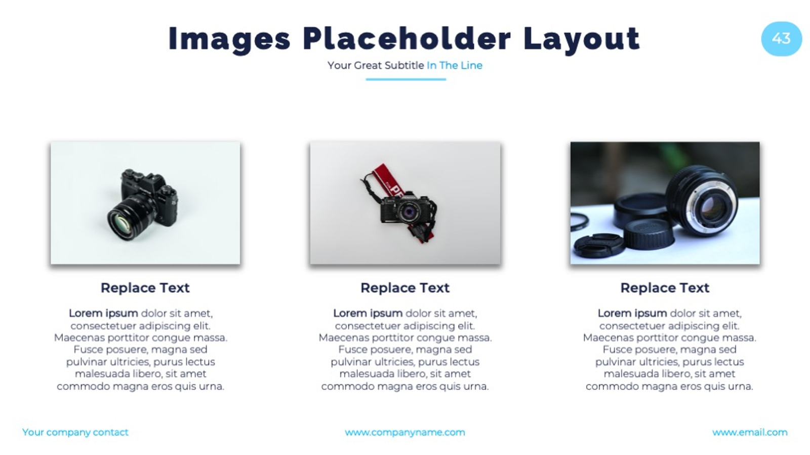 Razka Simple Presentation PowerPoint template