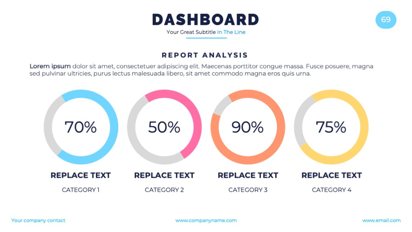 Razka Simple Presentation PowerPoint template