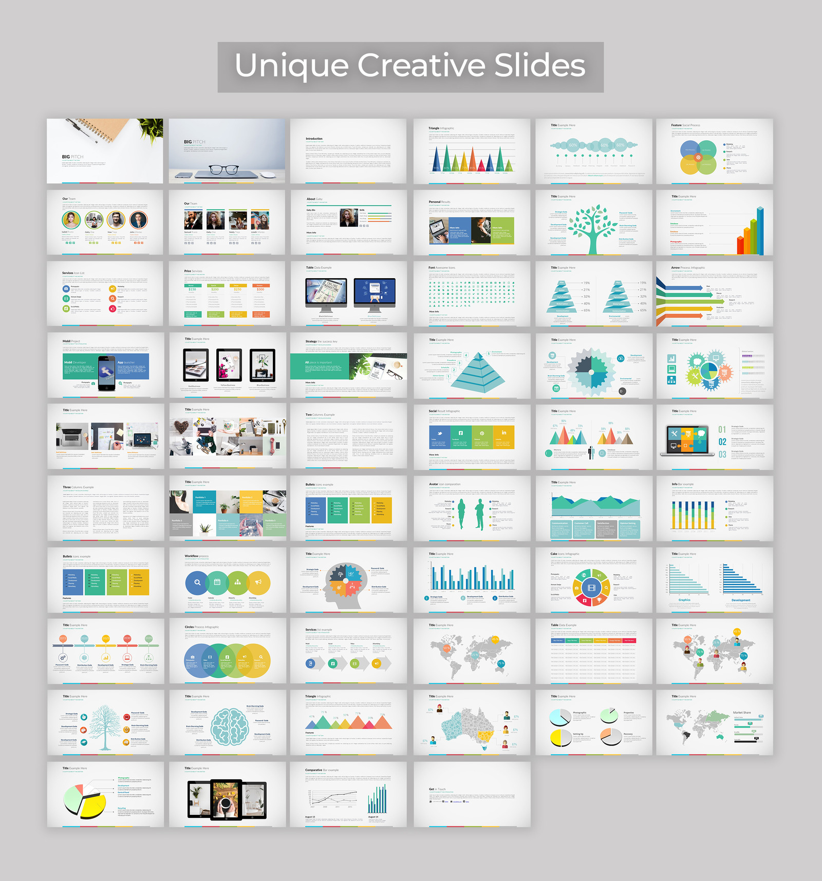 Big Pitch PowerPoint template #74244 - TemplateMonster