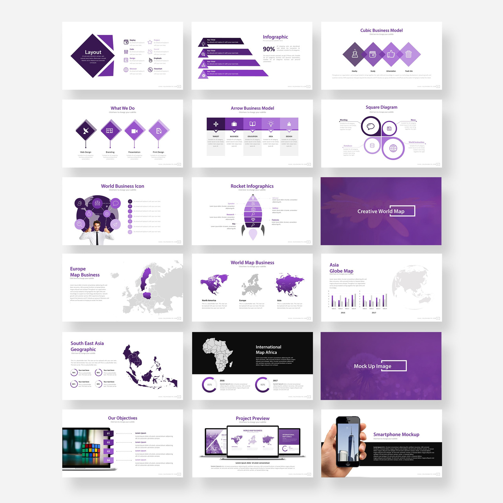 Netto - Creative Financial Presentation PowerPoint template Netto - Creative Financial Presentation PowerPoint template