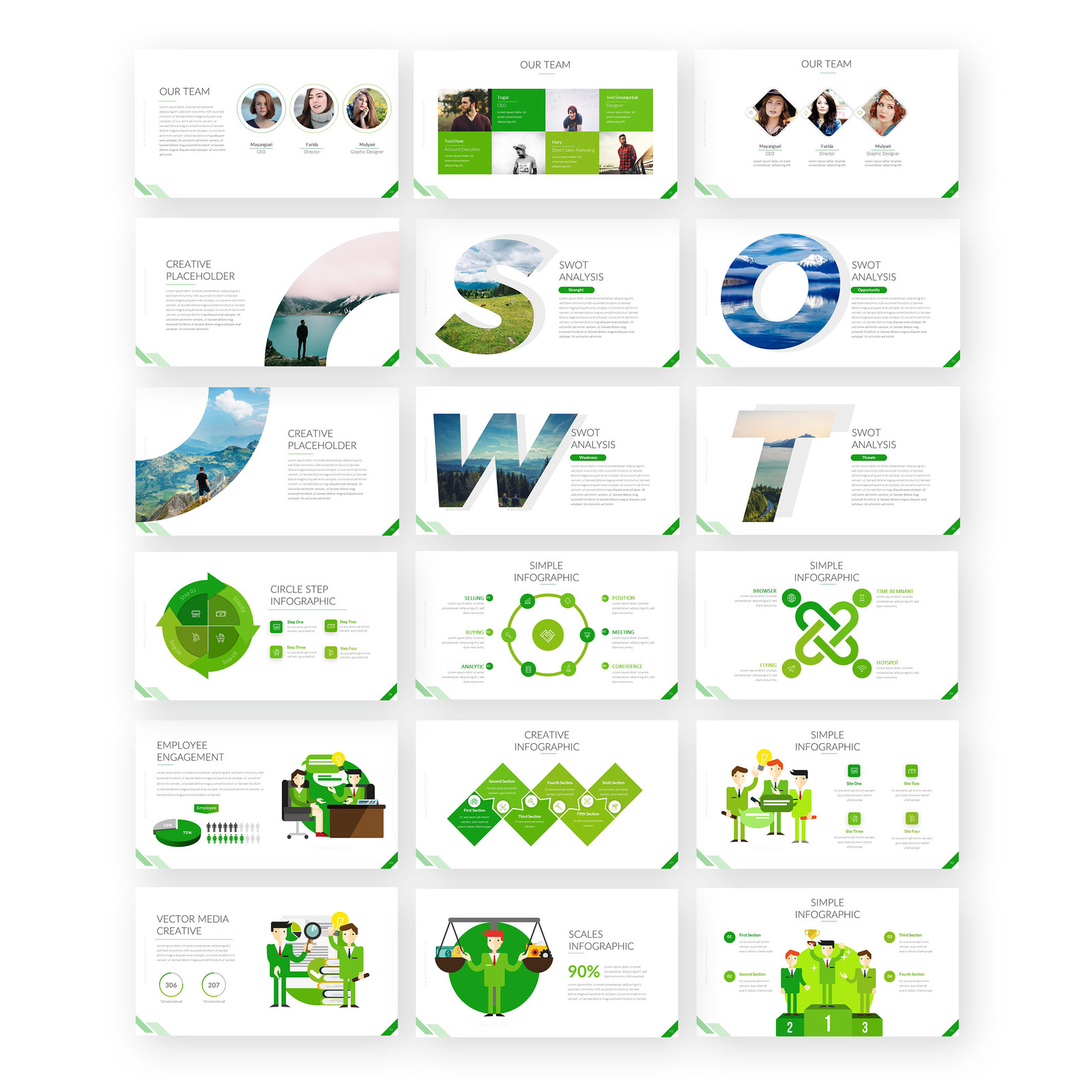 Inspiring PowerPoint template #74525 - TemplateMonster