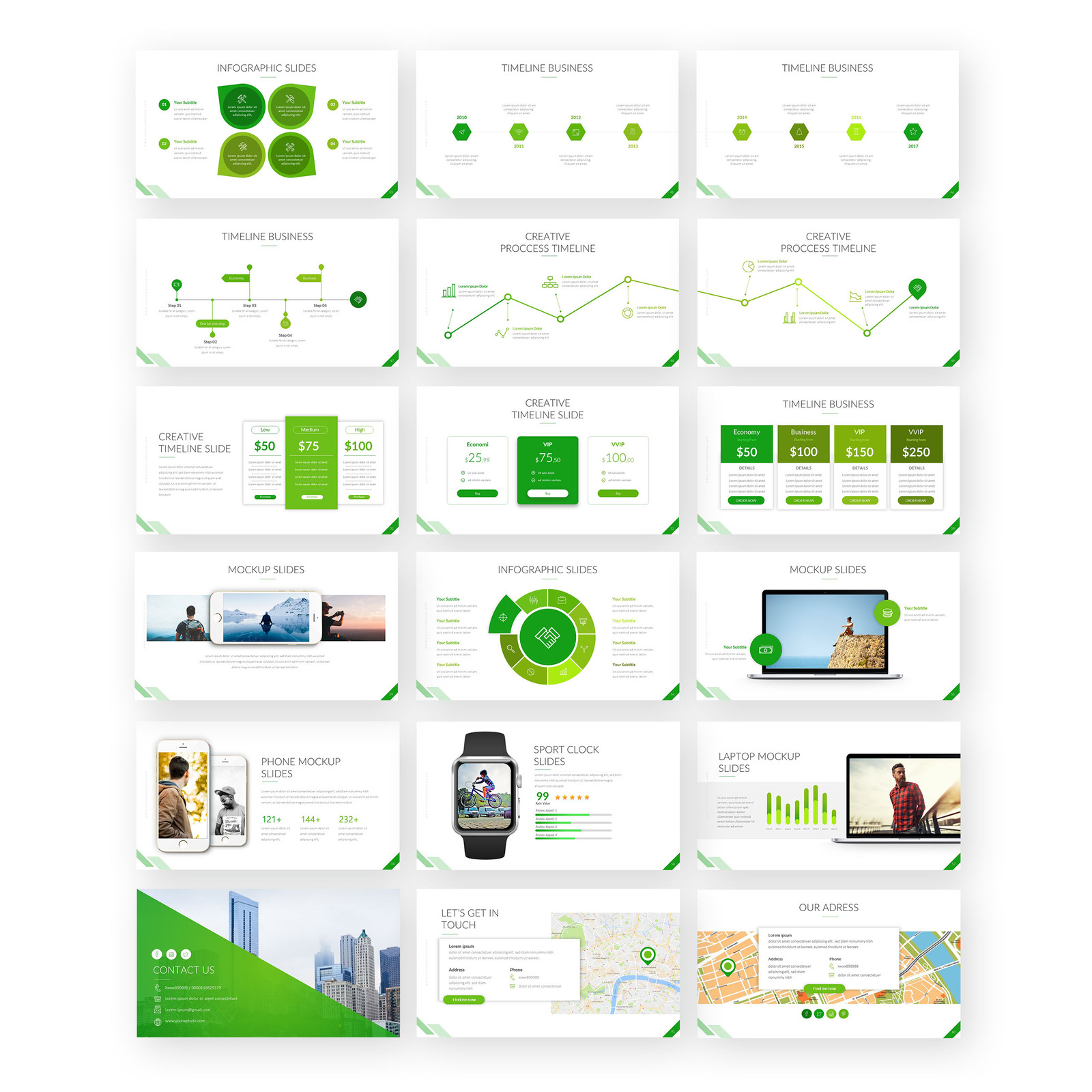 Inspiring PowerPoint template #74525 - TemplateMonster