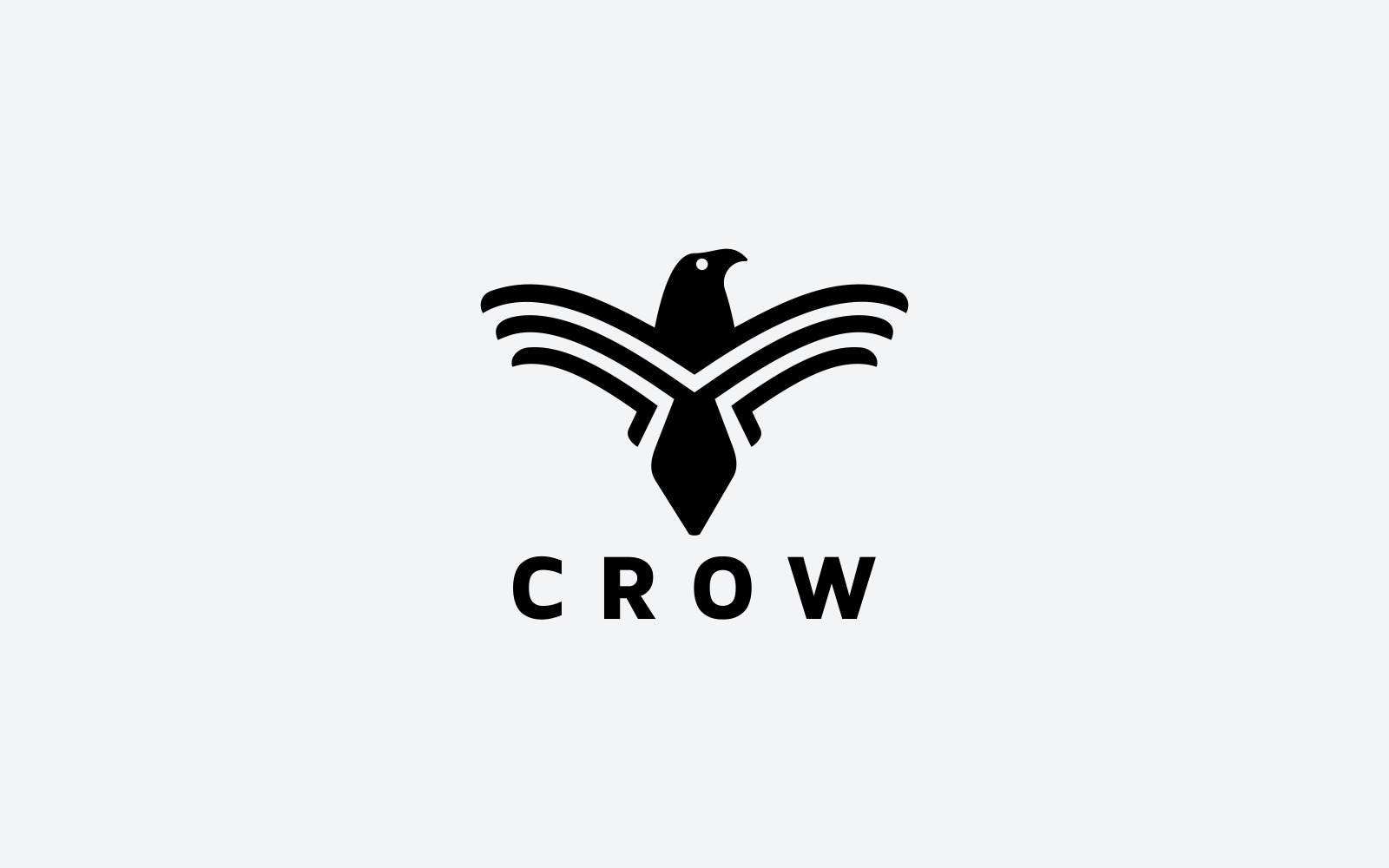 Crow Logo Template #118714 - TemplateMonster