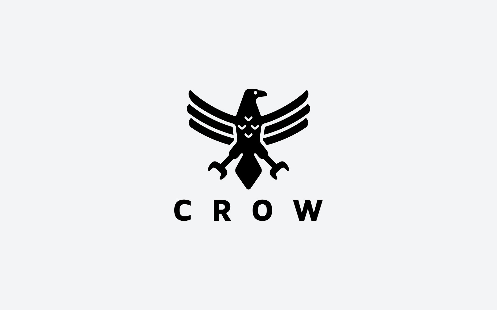 Crow Logo Template #118748 - TemplateMonster