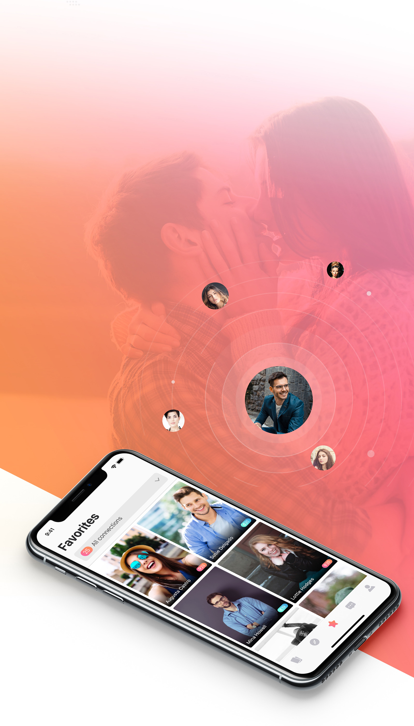 MIGO Dating - Mobile App UI Elements - TemplateMonster